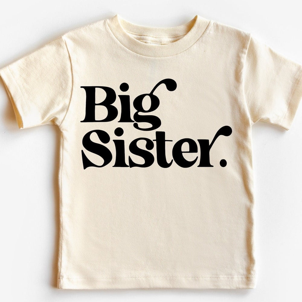 Big Sister Toddler Shirt, Sis Kids Shirt TODDLER SHORT SLEEVE TEE BELLA CANVAS 3001T - Walmart.com