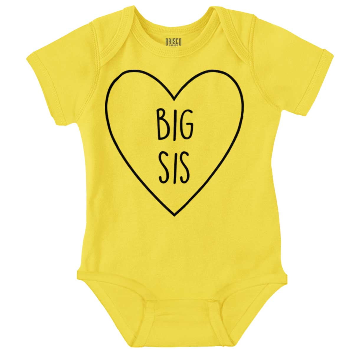 Big Sisters Sis Older Adorable Child Bodysuit Jumper Girls Infant Baby ...