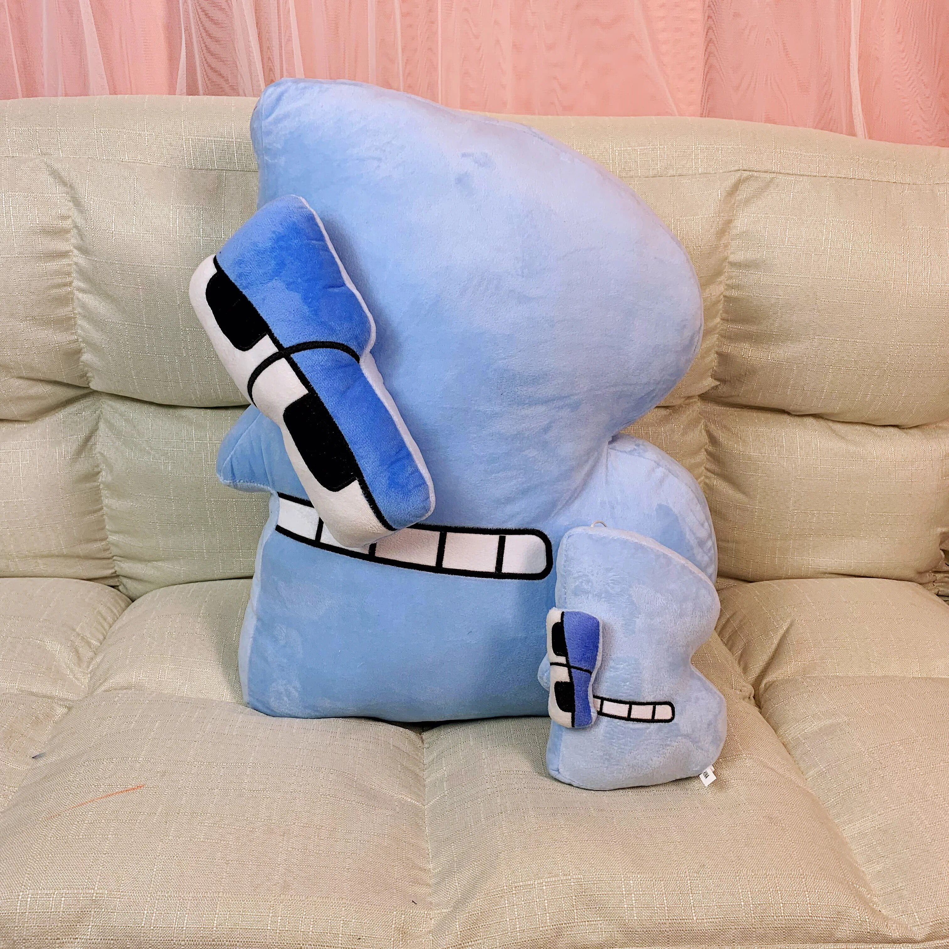 Big Size Alphabet Lore Plush Toys English Numbr Letter Stuffed Animal ...