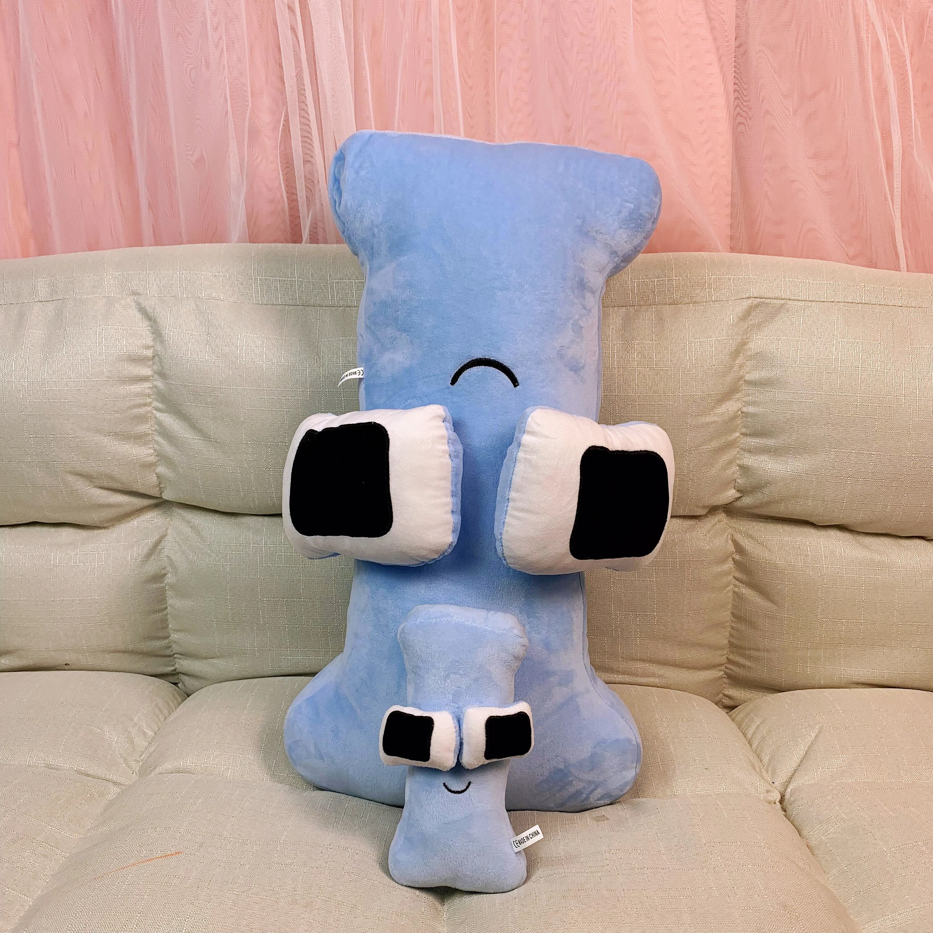 Big Size Alphabet Lore Plush Toys English Numbr Letter Stuffed Animal ...