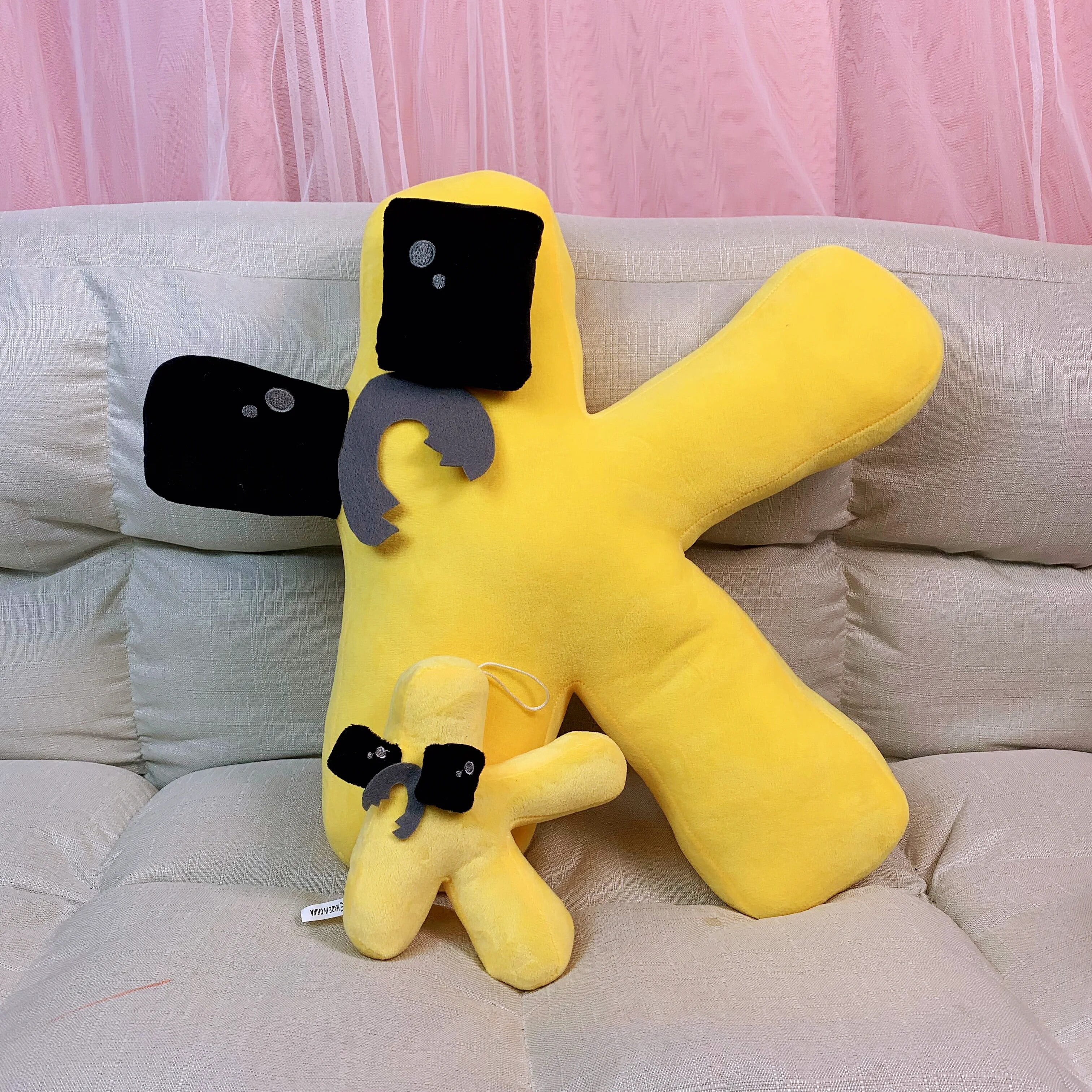 Big Size Alphabet Lore Plush Toys English Numbr Letter Stuffed Animal ...