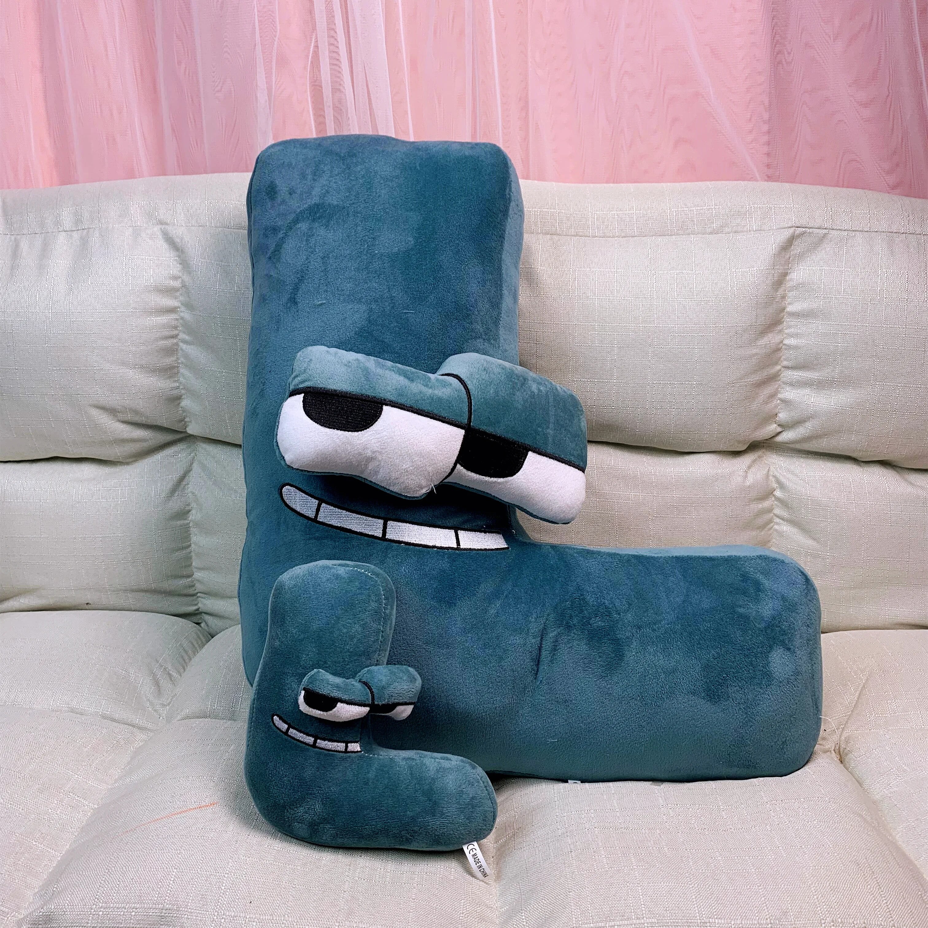 Big Size Alphabet Lore Plush Toys English Numbr Letter Stuffed Animal ...