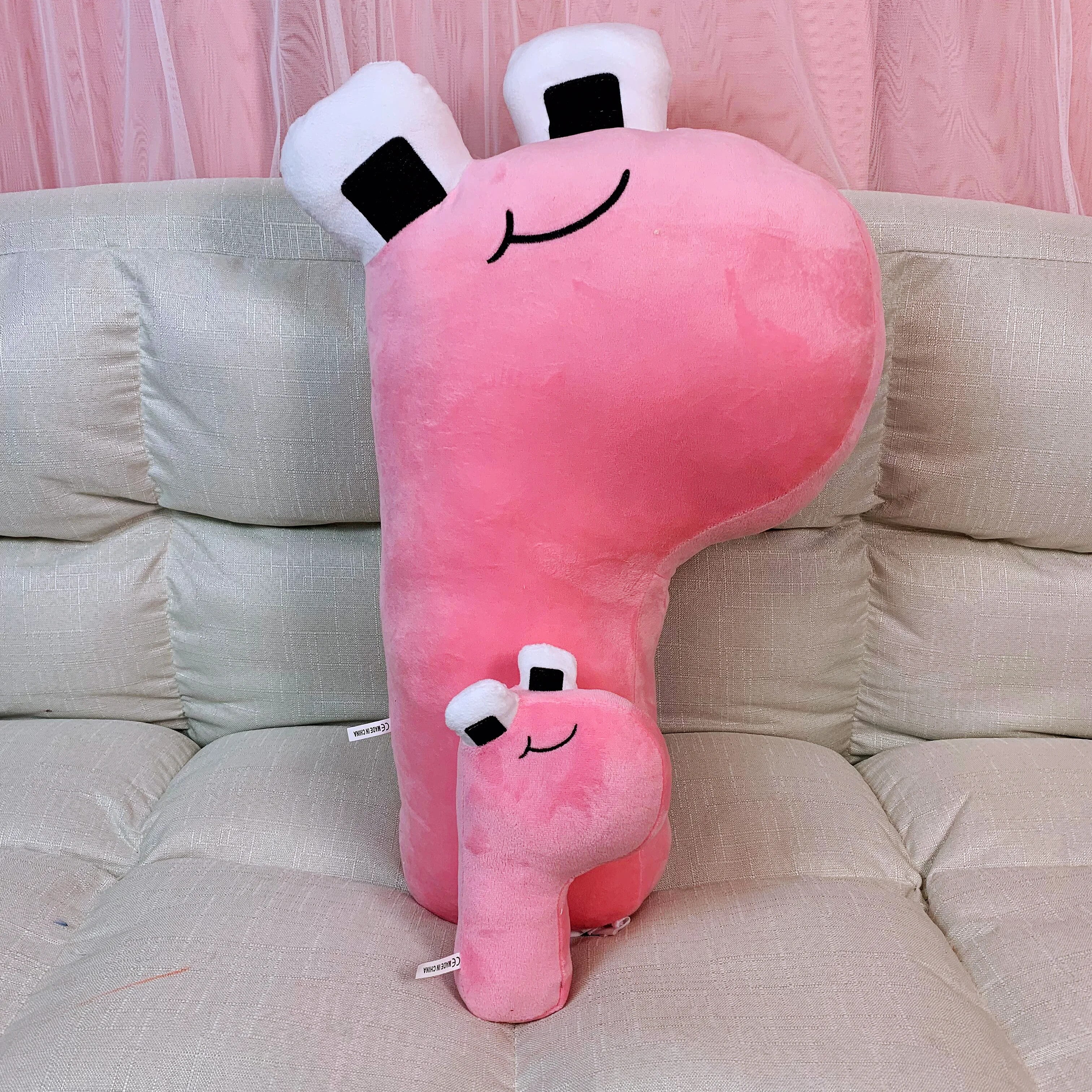 Big Size Alphabet Lore Plush Toys English Numbr Letter Stuffed Animal ...