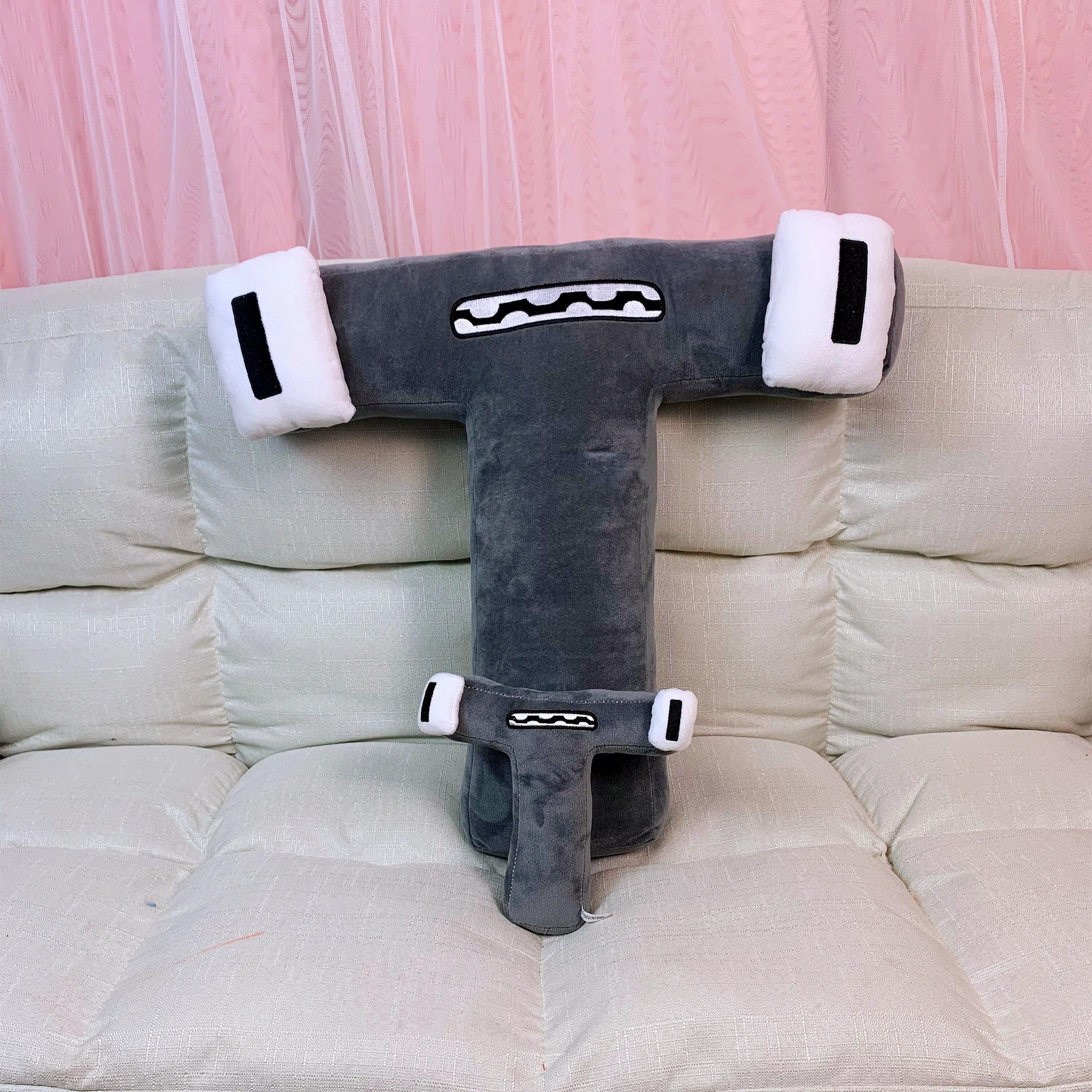 Big Size Alphabet Lore Plush Toys English Numbr Letter Stuffed Animal ...