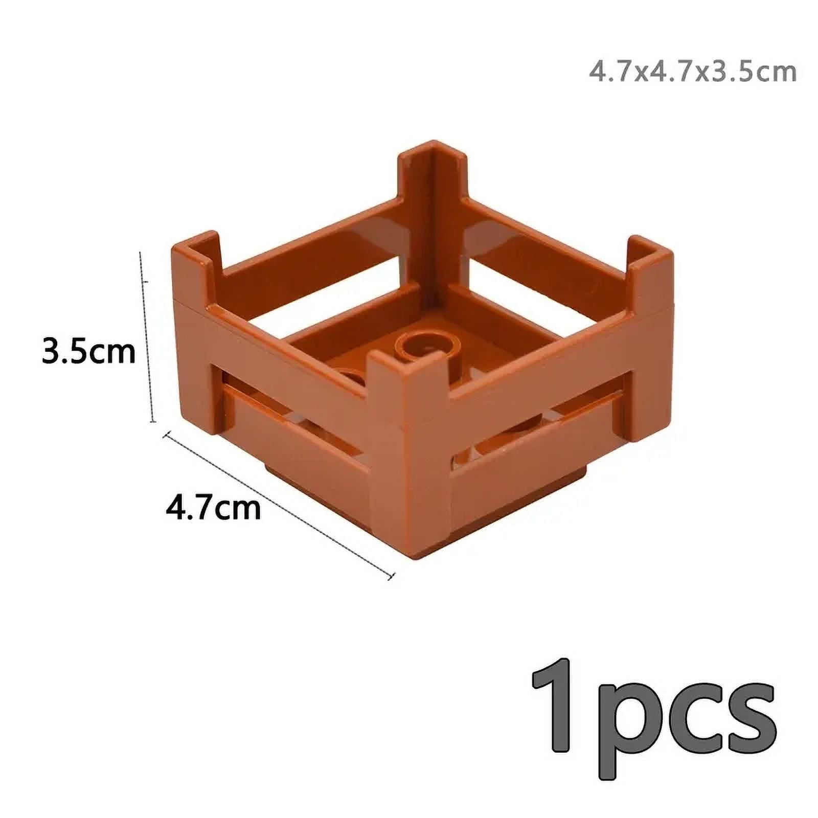 Big Size Building Block Plant Fruit Accessorie Flower Grass Tree Stump ...