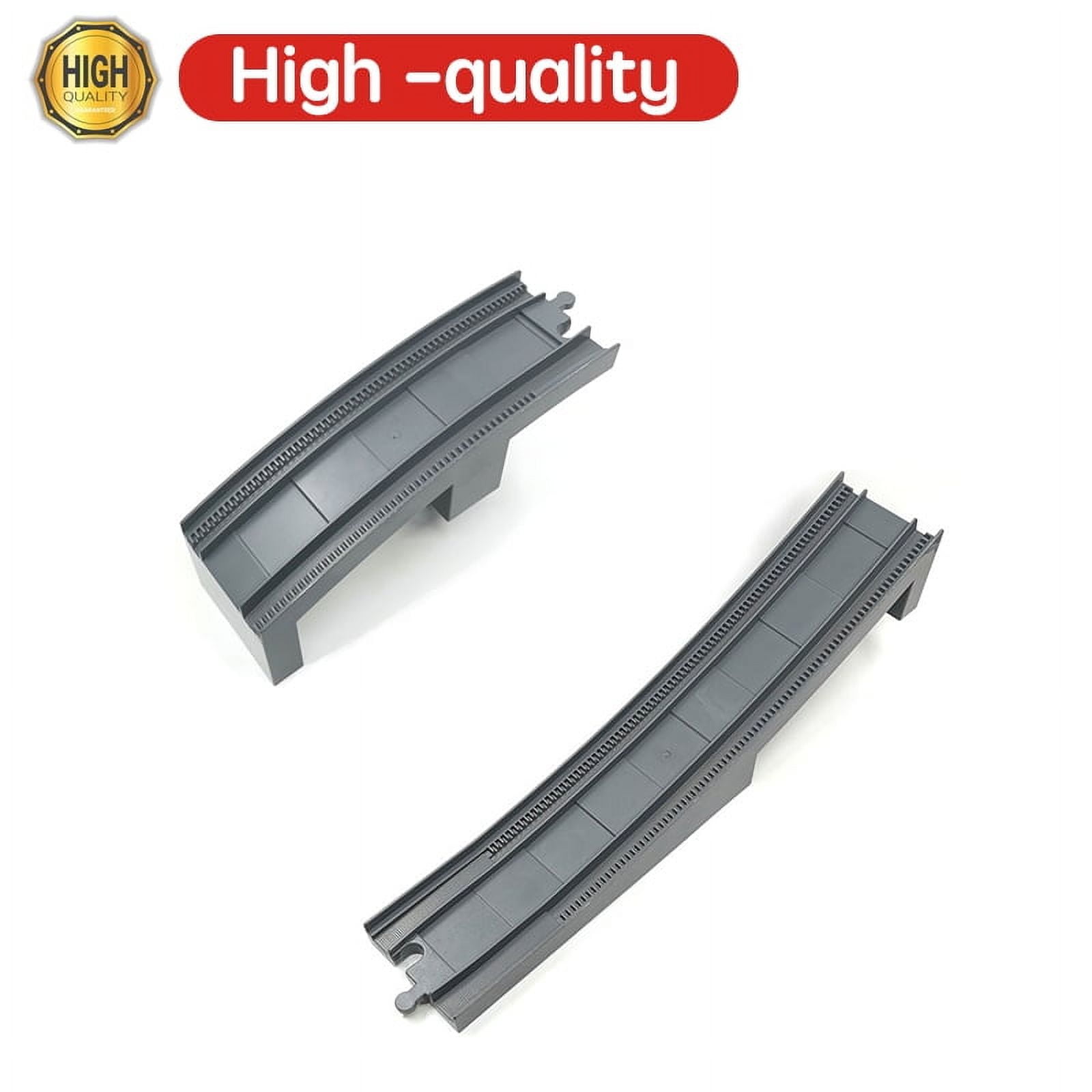 Big Size Building Block Train Tracks Traffic Straight Track Rail Bridge ...