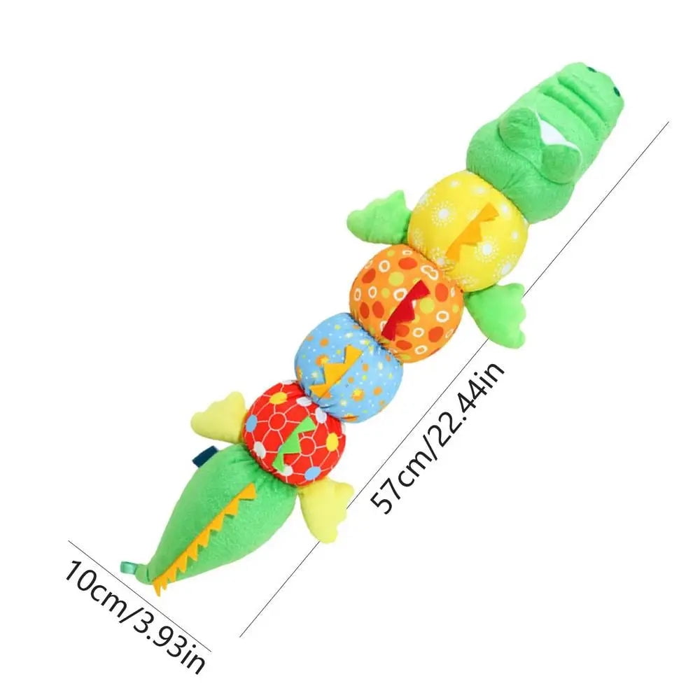 Height Measuring Plush Colorful Children Height Ruler Crocodile ...