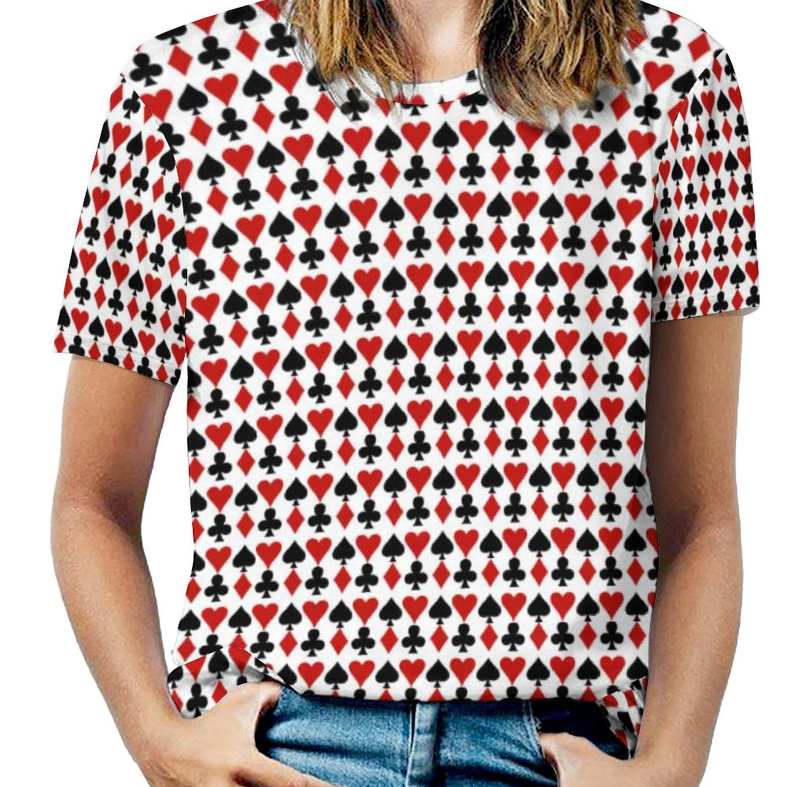 Big Size Falling Heart T Shirts Red Hearts Fall In Love Valentine ...