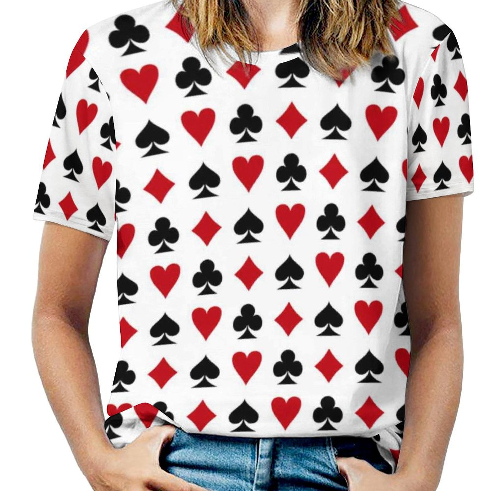 Big Size Falling Heart T Shirts Red Hearts Fall In Love Valentine ...