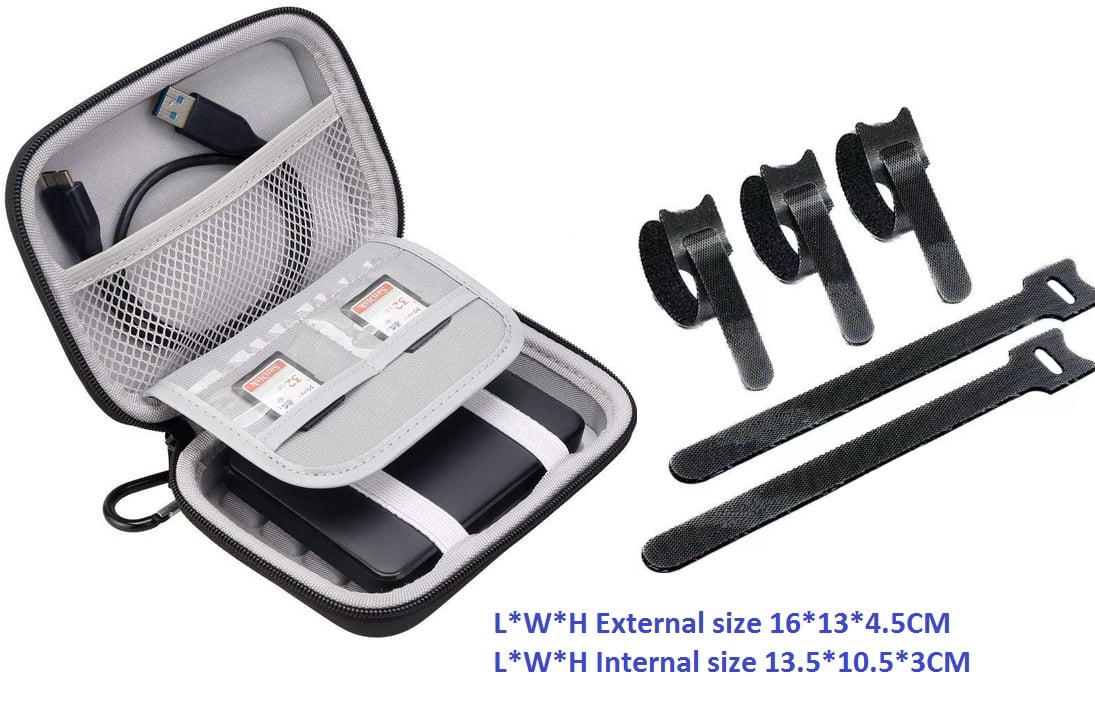 Big Size Hard Drive Carrying Case for Toshiba Seagate Portable External ...