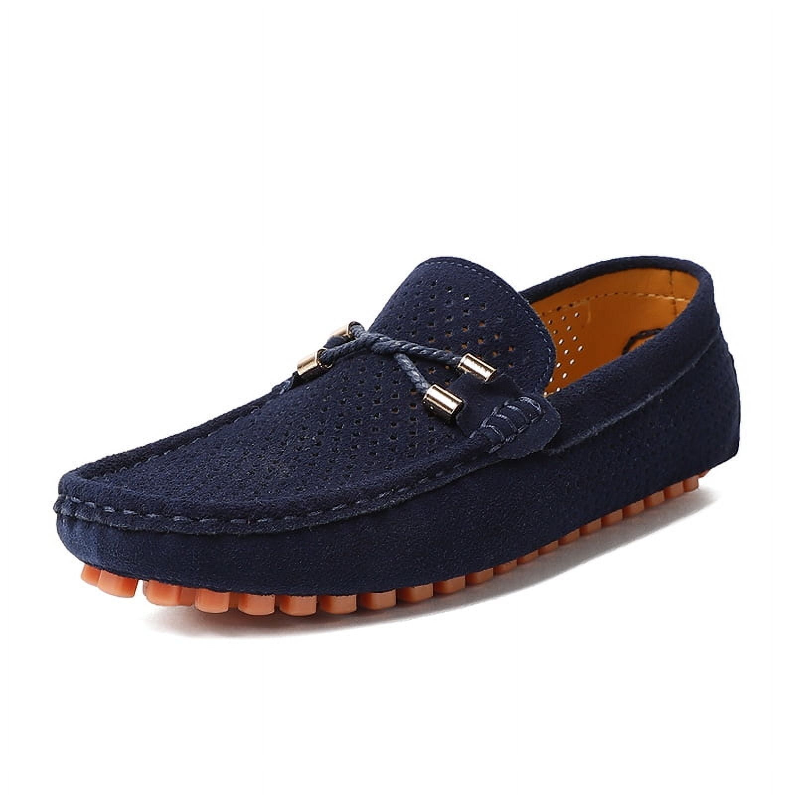 Big Size Men's Casual Loafers Slip On Leather Shoes Comfortable ...