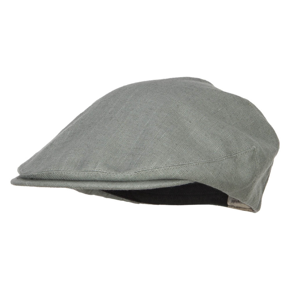 Big Size Men's Linen Ivy Cap - Slate Grey 2XL-3XL - Walmart.com