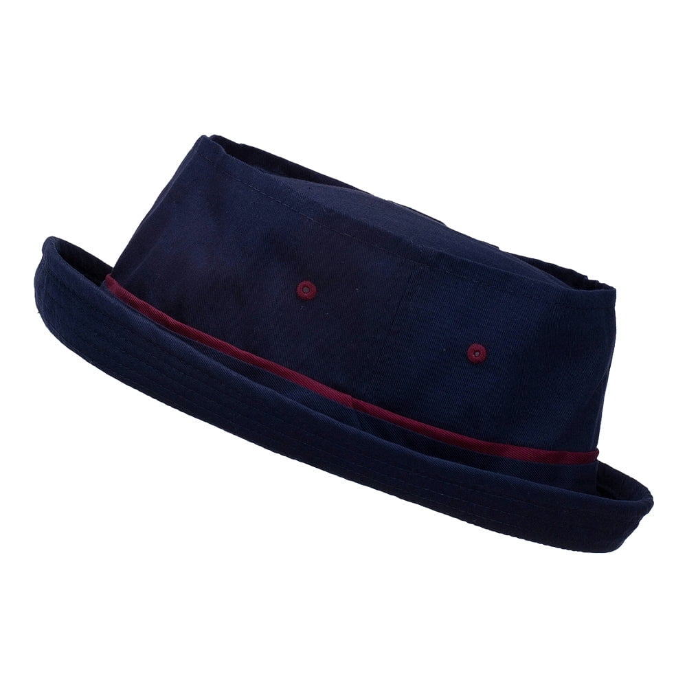 Big Size Roll Up Bucket Hat - Navy Wine XL-2XL - Walmart.com