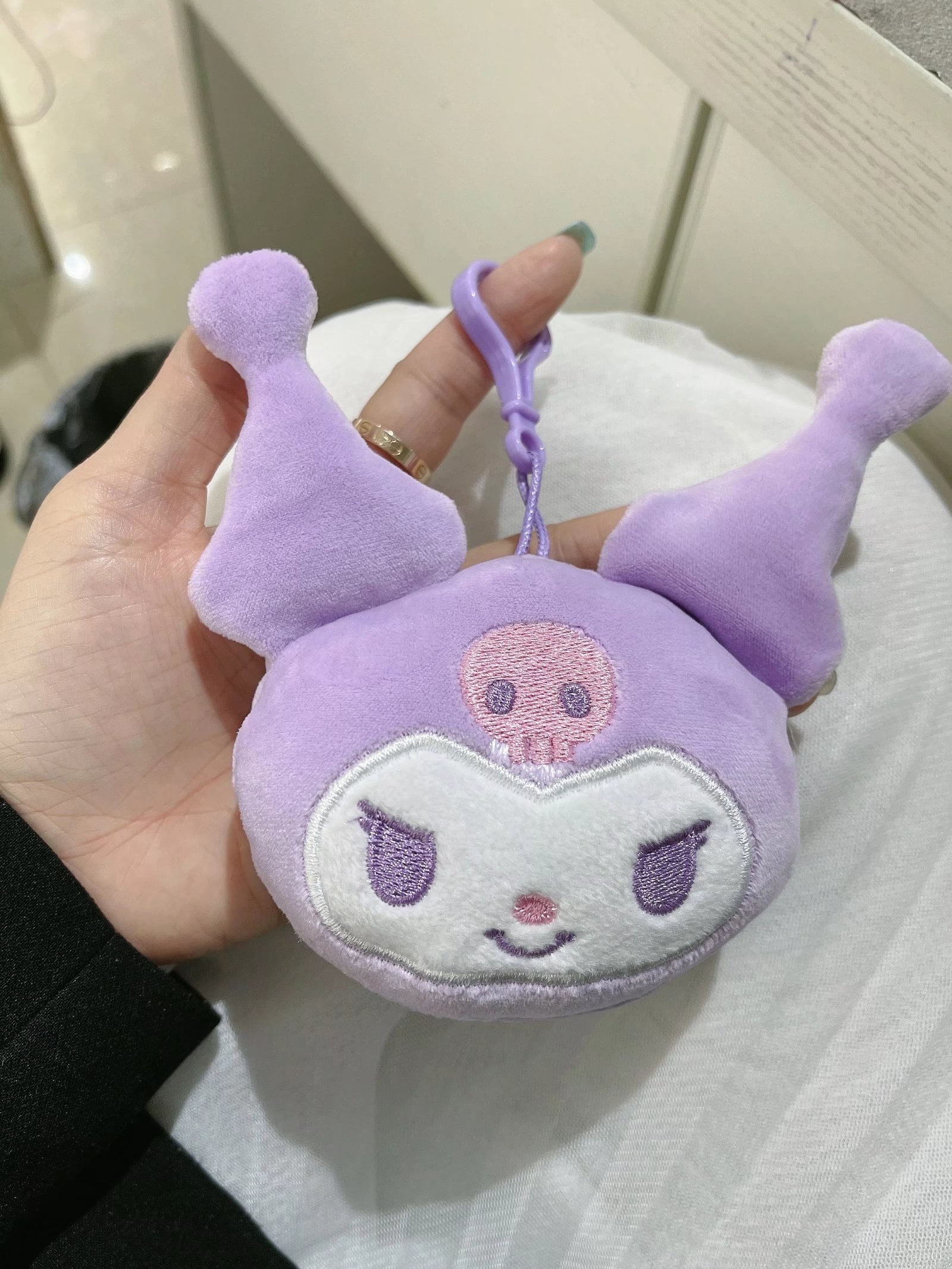 Big Size Sanrio Kuromi Plush Toys i Stuffed Kuromi Plush Doll Anime ...