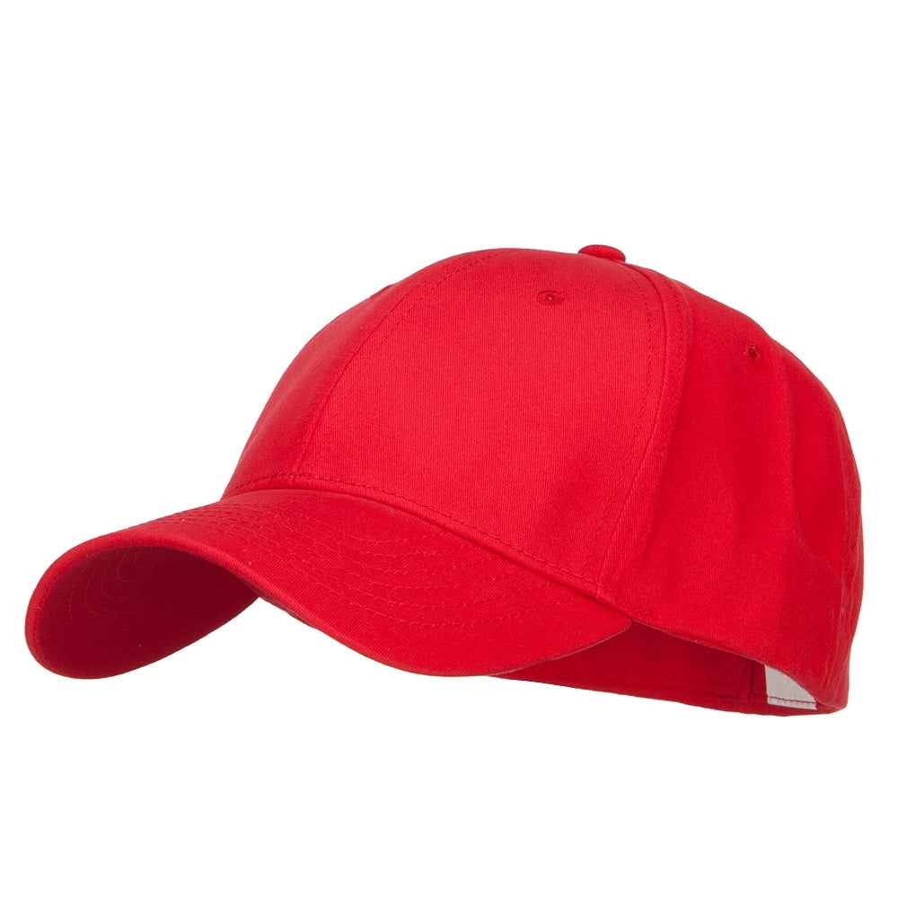 Big Size Stretchable Deluxe Fitted Cap - Red XL-2XL - Walmart.com