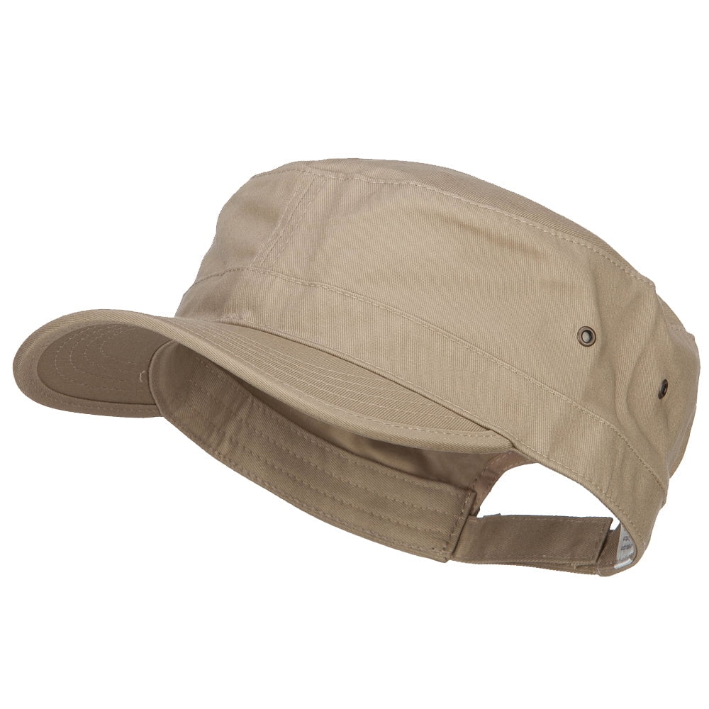 Big Size Trendy Army Style Cap - Khaki XL-3XL - Walmart.com