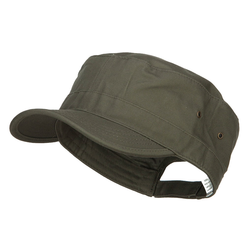 Big Size Trendy Army Style Cap - Olive XL-3XL - Walmart.com