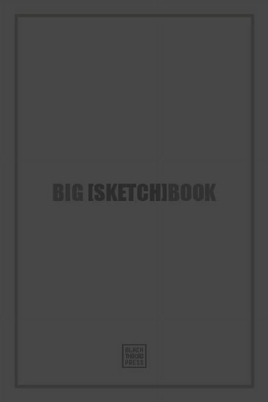 Big [Sketch]book: 480 Plain Pages, (Paperback) - Walmart.com