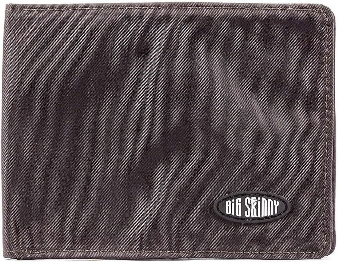 Big Skinny Men's Super Skinny Bi-Fold Slim Wallet, Holds Up to 30 Cards ...
