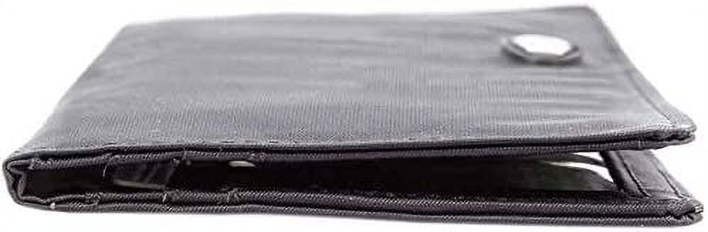 Big Skinny Women's Executive Bi-Fold Checkbook Slim Wallet, Holds Up to ...