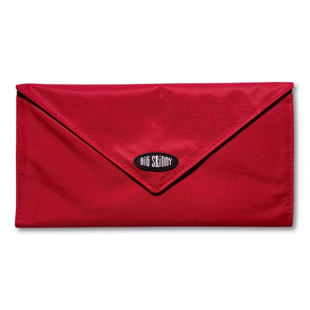Big Skinny Women's Slimvelope Tri-Fold Checkbook Slim Wallet, Holds Up ...