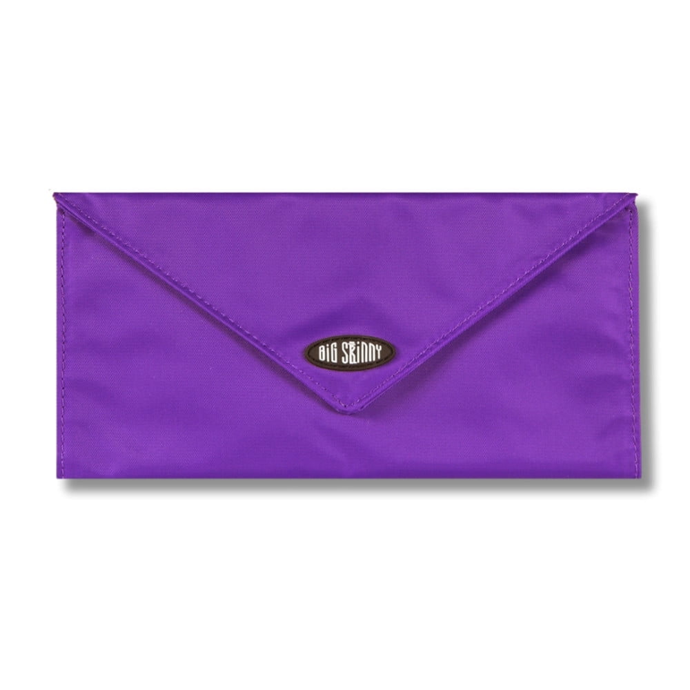 Big Skinny Women's Slimvelope Tri-Fold Checkbook Slim Wallet, Holds Up ...