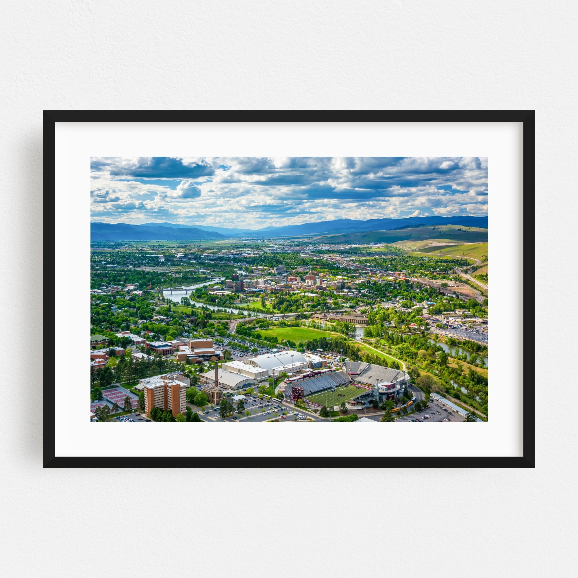Big Sky - Missoula Montana Photography City Landscape Scenic Skyline ...