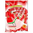 Big Slice Pops Strawberry Lollipops, Bag of 48, Mouthwatering ...