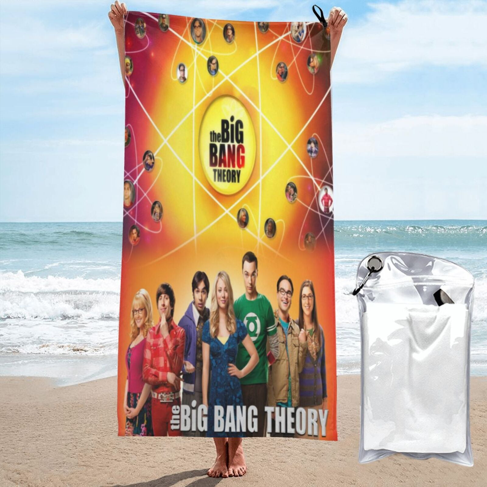 Big Small B-Ang The-0r Beach Towel Quick-Drying Bath Towel Beach ...