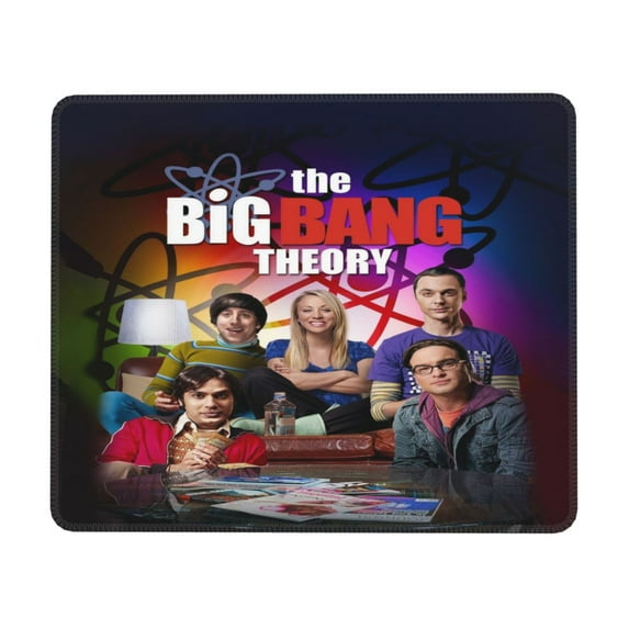 Big Small B-Ang The-0r Mouse Pad Square Stitched Edges Non-Slip Rubber ...