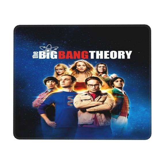 Big Small B-Ang The-0r Mouse Pad Square Stitched Edges Non-Slip Rubber ...