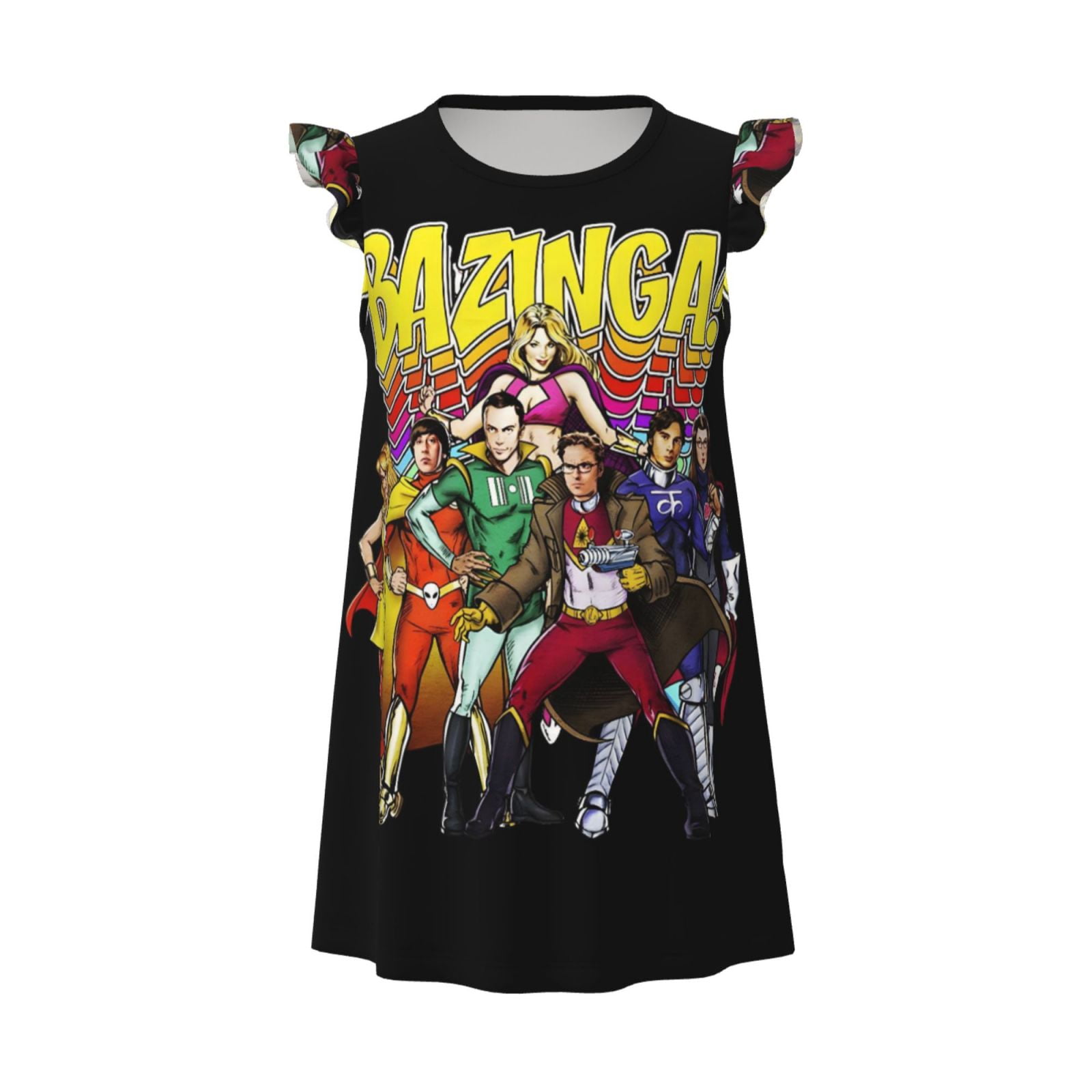 Big Small B-Ang The-0r Nightgown Princess Pajama Dresses For Sleepwear ...