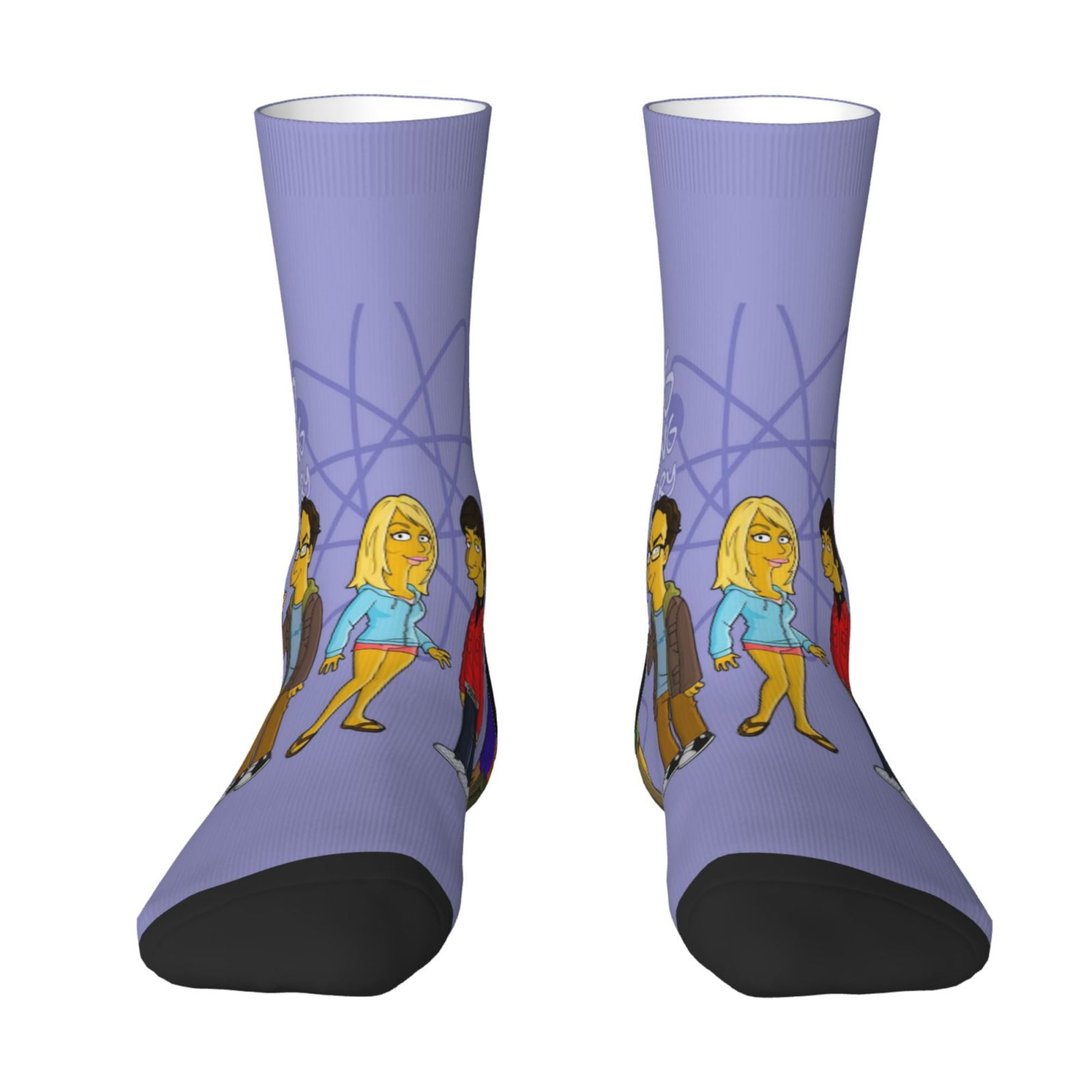 Big Small B-Ang The-0r Socks Funny Long Socks For Running Cycling ...