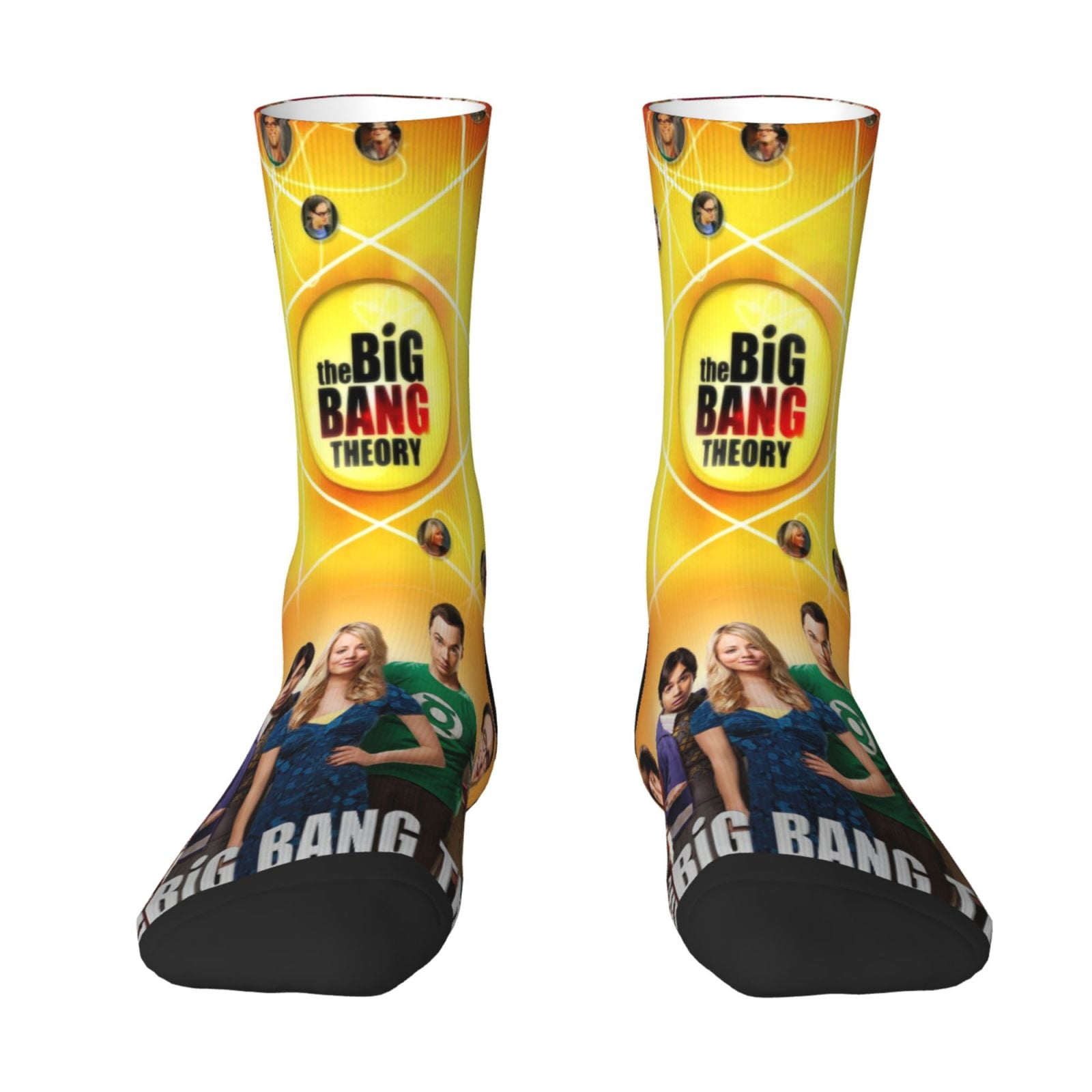 Big Small B-Ang The-0r Socks Funny Long Socks For Running Cycling ...