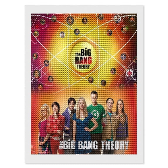 Big Small B-ang The-0r Diamond Art Kits for Adults DIY 5D Round Full ...