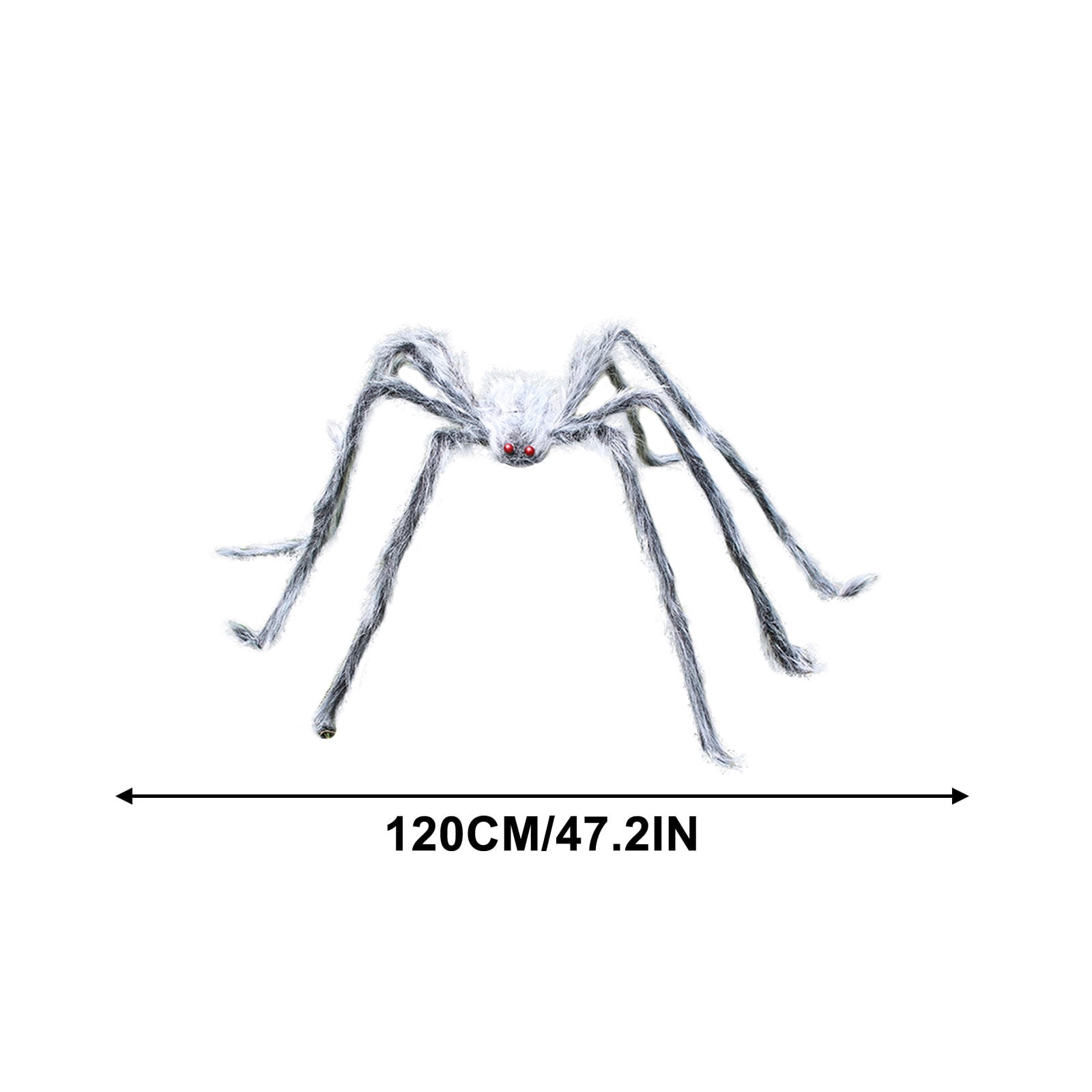 Big Spider Decoration, Realistic Spider Props, Fake Large Hairy Spider ...