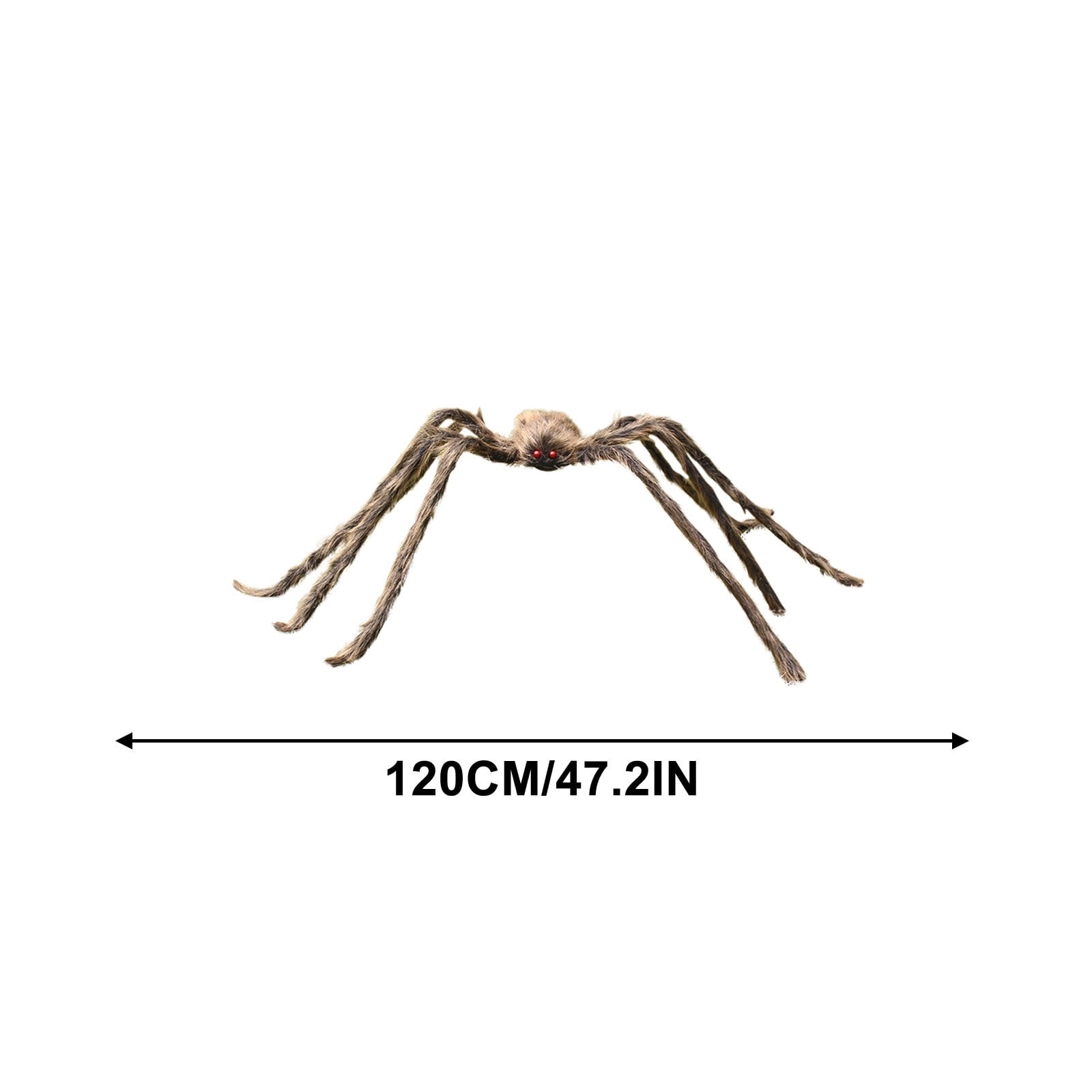 Big Spider Decoration, Realistic Spider Props, Fake Large Hairy Spider ...