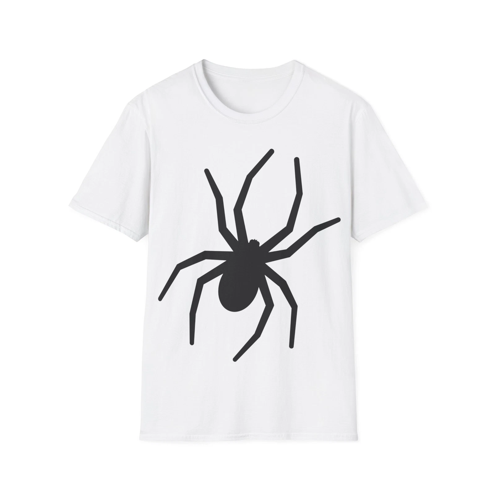 Big Spider T-Shirt, Tarantula Shirt, Black Spider Tee, Arachnophobia ...