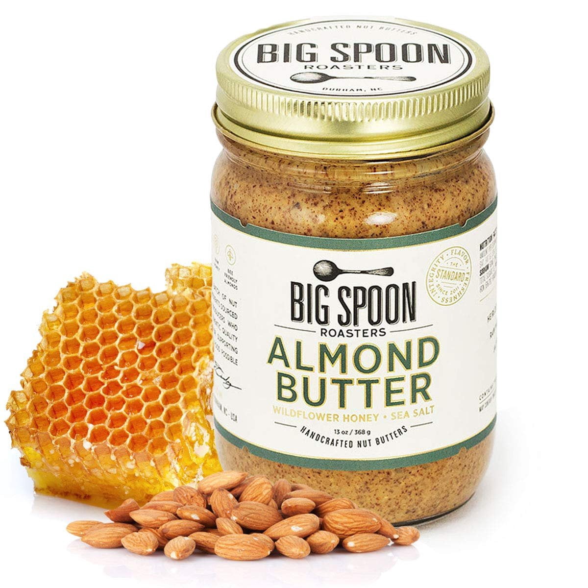 Big Spoon Roasters Almond Butter With Organic Wildflower Honey & Sea ...