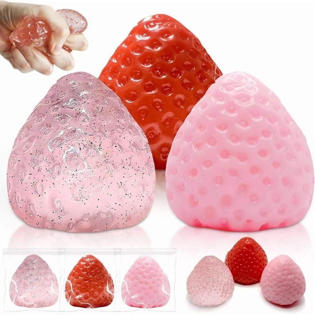Big Squishy Strawberry aba Squishy Strawberry,Giant Strawberry Squishy ...