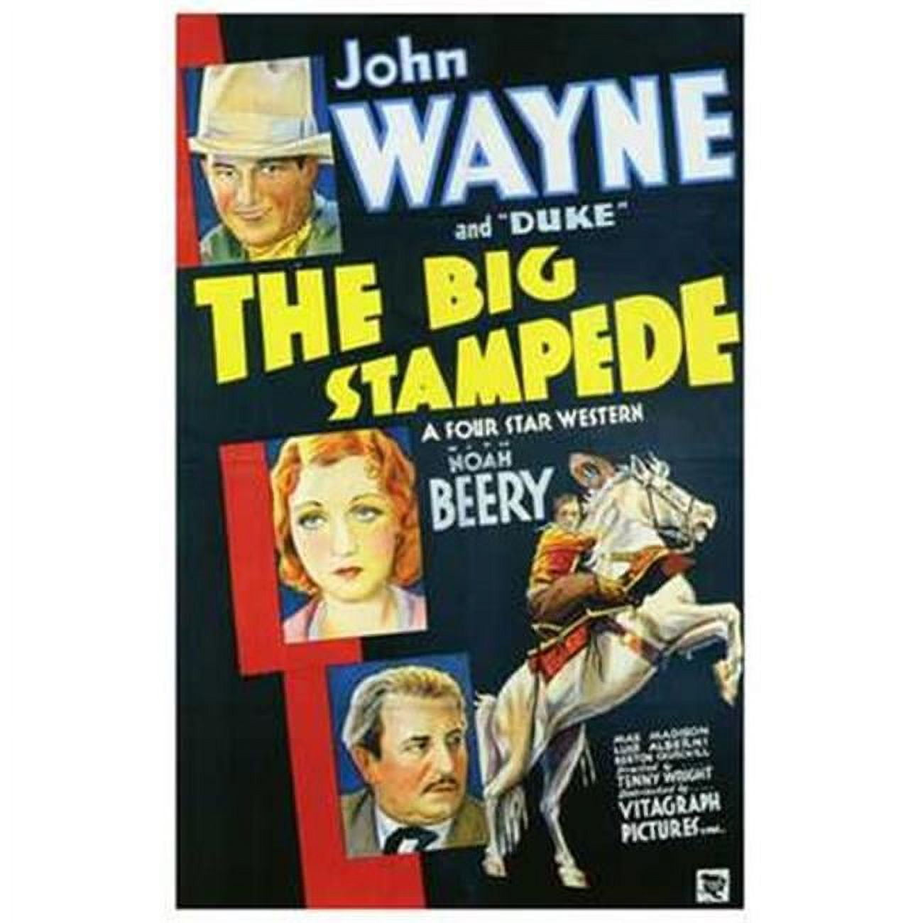 Big Stampede Movie Poster - 11 x 17 in. - Walmart.com
