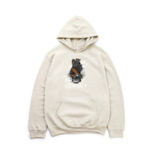 Big Stepper Fear 4s Match Streetwear Inspired Graphic Style Hoodie, for ...