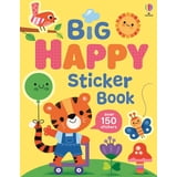Big Sticker Books Big Happy Sticker Book, Book 5, (Paperback) - Walmart.com