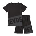 Big Summer Outfits For Boys Athletic Breathable Short Sleeve Tee And ...