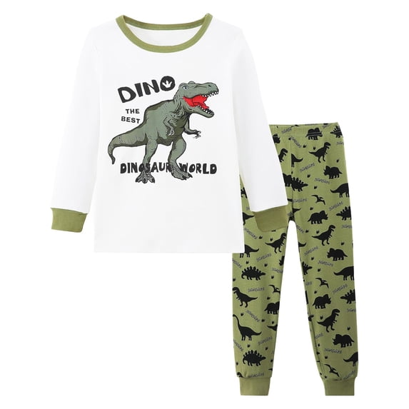 Big Summer Outfits For Boys Girls Sleepwear Cartoon Pattern Kids Pants ...