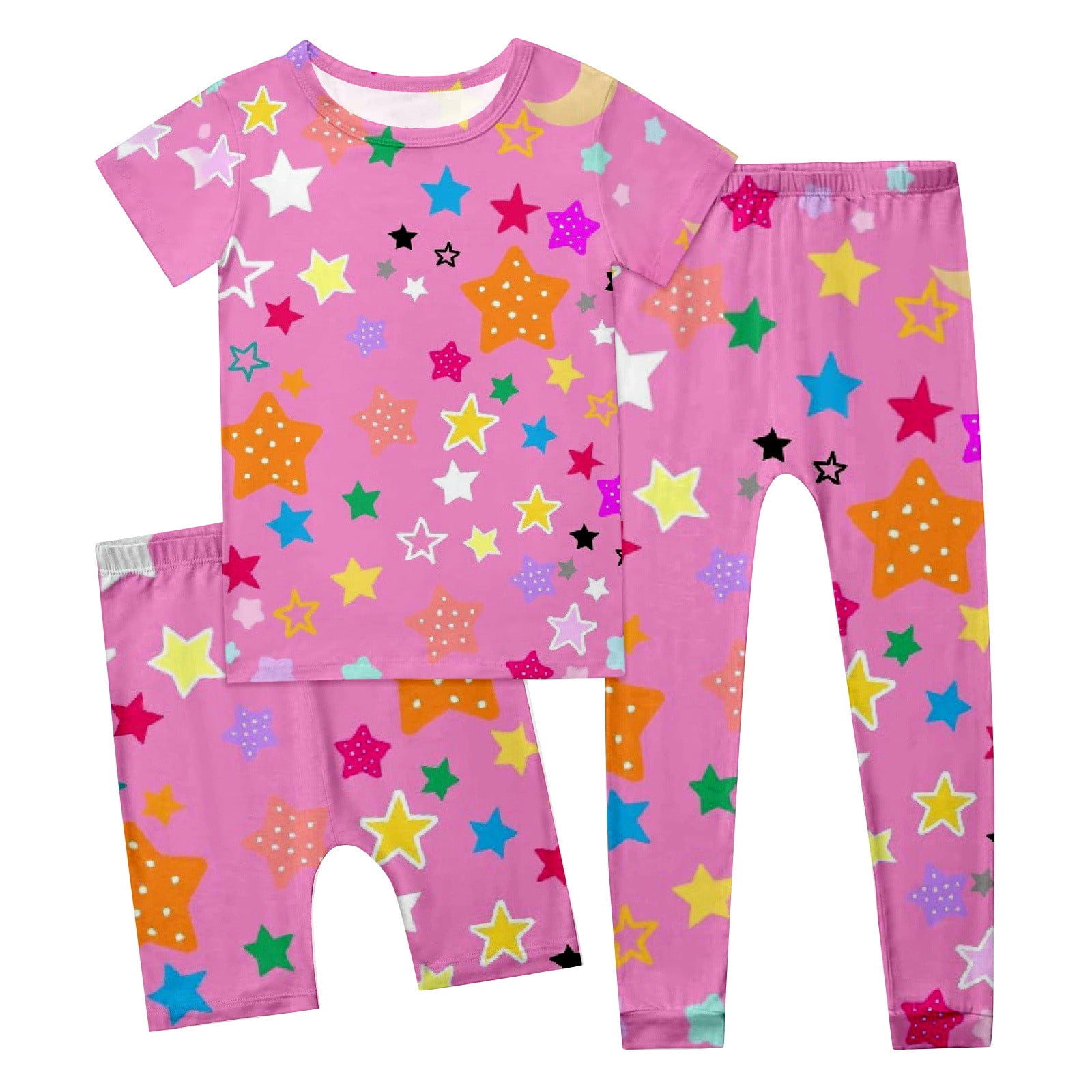 Big Summer Outfits For Girls Casual Clothes Cute Printed Short Sleeve ...