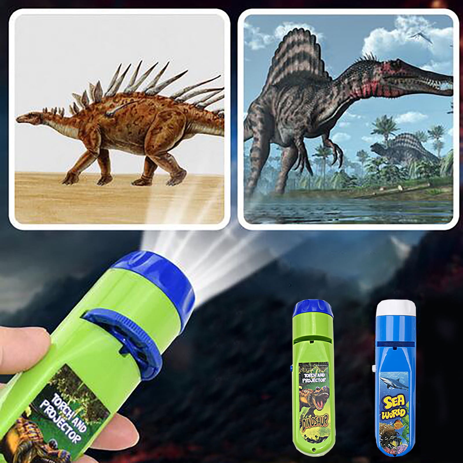 Big Summer Sale, Small Education Projection Flashlight, Slide Projector ...