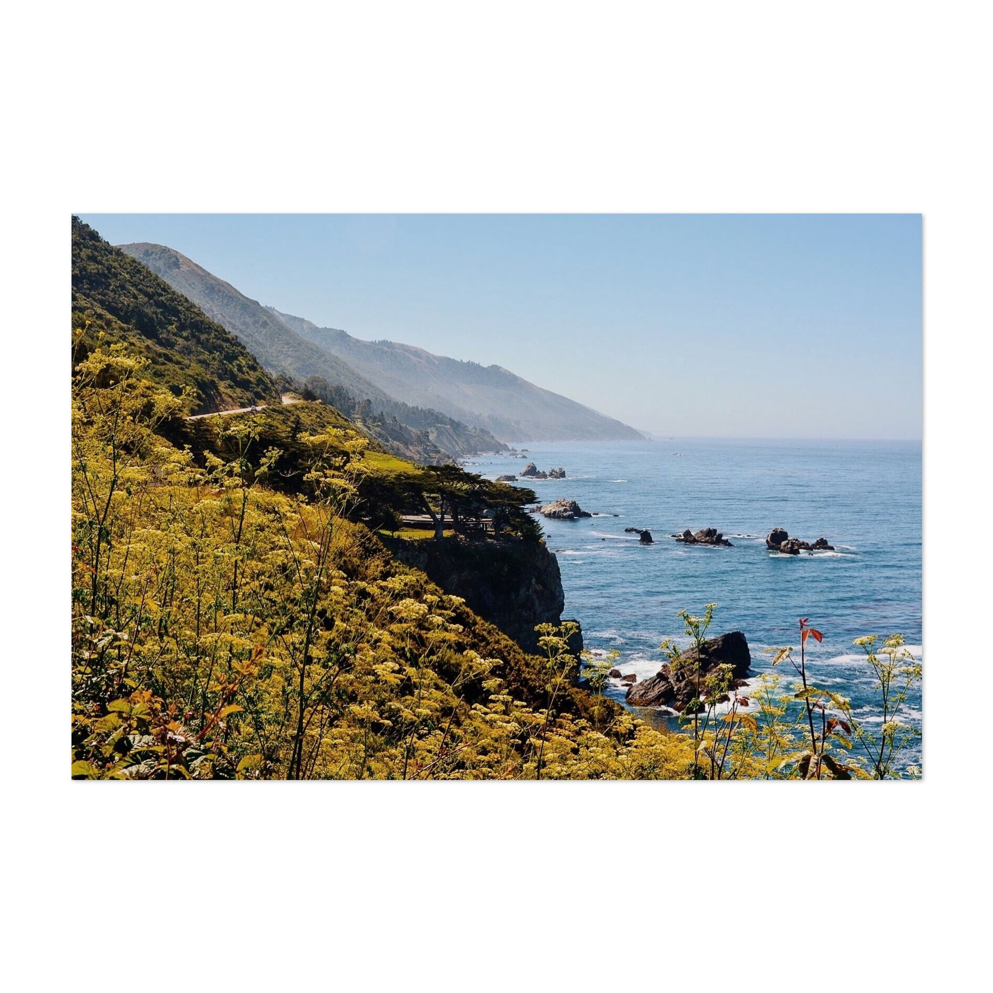 Big Sur Summer - California Photography Coastal Seascape Nature ...