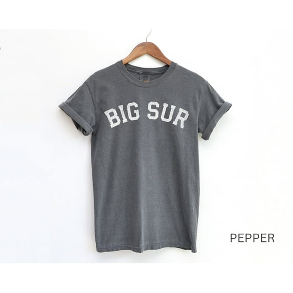 Big Sur T-Shirt California Coast, Beach Tee Gift for Her, Him Rustic ...