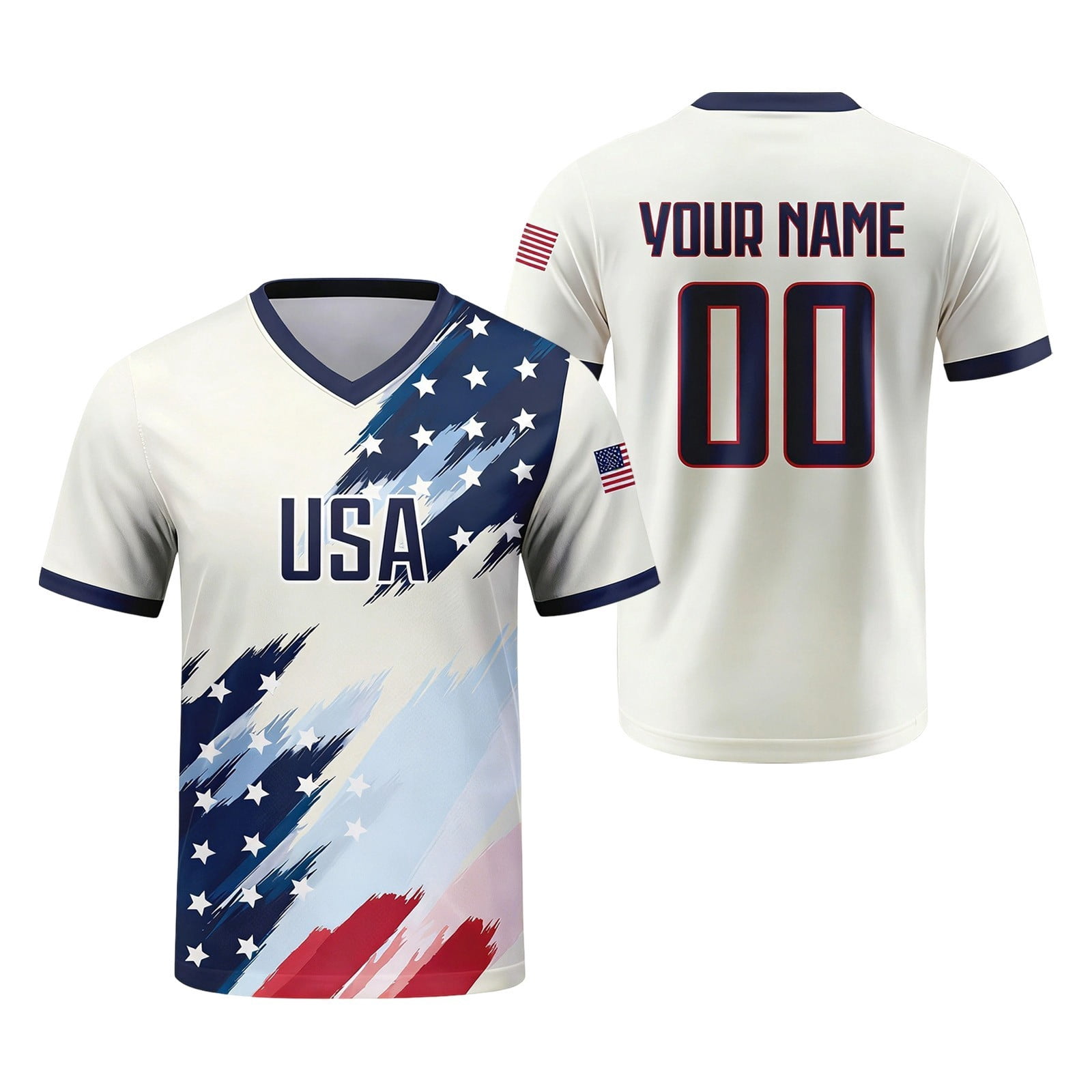 Big T-Shirt For Boys Custom Kids Name And Youth Football Girls Style ...